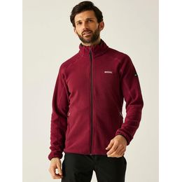 Regatta Fleecejacke "Hadfield" in Bordeaux - 58% | Größe M | Herren-pullover-sport