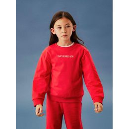 name it Sweatshirt ''Riana'' in Rot - 25% | Größe 122/128 | Kinder-sweatshirts-jacken