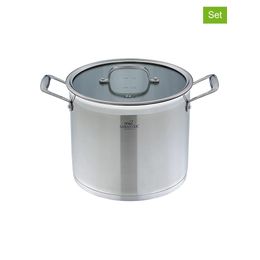 Sabatier 2tlg. Set: Edelstahl-Suppentopf - Ø 24 cm - 49% | Kochgeschirr