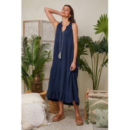 Lin Passion Kleid in Dunkelblau - 73% | Gr&ouml;&szlig;e 34/36 | Damen-kleider
