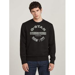 G-Star Raw G-Star Sweatshirt in Schwarz - 69% | Größe S | Herren-plussize