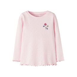 name it Longsleeve in Rosa - 15% | Größe 104 | Kinder-longsleeves
