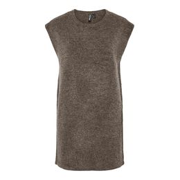 Pieces Strickkleid "Pcjiko" in Dunkelbraun - 60% | Größe XS | Damen-kleider