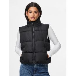 Pieces Weste "Pcbee" in Schwarz - 35% | Größe M | Damenjacken