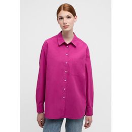 Eterna Hemd in Aubergine - 81% | Größe 40 | Damen-blusen