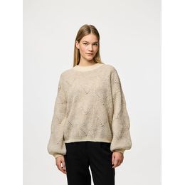 Pieces Pullover "Pcjenna" in Creme - 35% | Größe L | Damen-pullover-cardigans