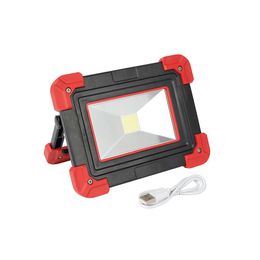 Brüder Mannesmann BRÜDER MANNESMANN LED-Arbeitsleuchte in Rot/ Schwarz - (B)18,5 x (H)14,2 x (T)5,5 cm - 22% | Aussenbeleuchtung