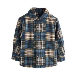 next Hemd Jungen Größe 92 beige / blau