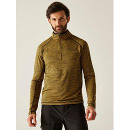 Regatta Fleecepullover "Yonder II" in Gelb - 76% | Gr&ouml;&szlig;e M | Herren-fleece