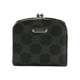 Picard Geldbörse "Euphoria" in Schwarz - (B)10 x (H)9 x (T)2,2 cm - 47% | Portemonnaies-etuis
