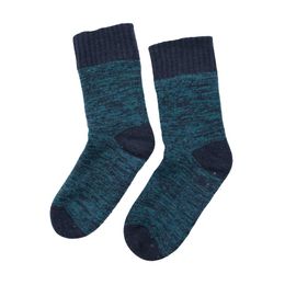 Seasalt Cornwall Socken 'Knit House' Herren Größe 41/46 petrol