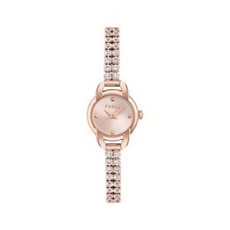 Furla Analog Watch female Gold size One Size