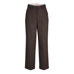 Jack & Jones JJXX Hose 'JXLola' Damen Größe 38 dunkelbraun / weiß