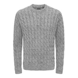 Only & Sons Only & Sons Pullover 'ONSKicher' Herren Größe M grau