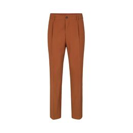 Strellson Pleat-Front Pants 'Tomeo' male Brown size 46