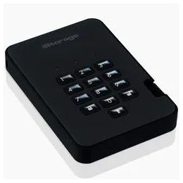 iStorage externe HDD-Festplatte "diskAshur2 HDD Black", schwarz, 1 TB, Festplatten