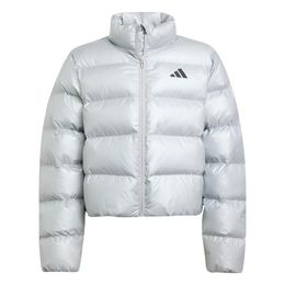 adidas Sportswear Athletic Jacket boy Silver size 164