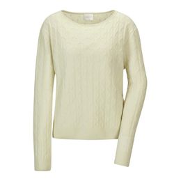 Madeleine Mode MADELEINE Pullover Damen Gr&ouml;&szlig;e XS pastellgelb
