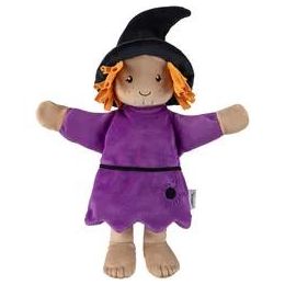 Handpuppe Sterntaler "Hexe", lila (violett), Puppen, Kinder, Baumwolle, Polyester