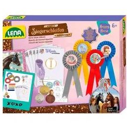 Kreativset LENA "Siegerschleifen Hobby Horsing", bunt, Kreativsets, Kinder, Karton, Kunststoff
