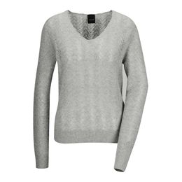 Madeleine Mode MADELEINE Pullover Damen Gr&ouml;&szlig;e XS/S hellgrau