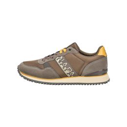 Napapijri Sneaker Herren Gr&ouml;&szlig;e 43 beige / braun / gelb / taupe