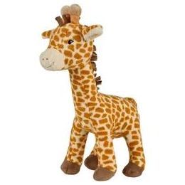 Kuscheltier Sterntaler "Giraffe Kaya L", braun (goldbraun), Plüschfiguren, KinderH:33cm, Polyester, Baumwolle, mit Rassel, H:33cm