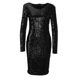 Madeleine Mode MADELEINE Kleid Damen Gr&ouml;&szlig;e 40 schwarz Winterkleid