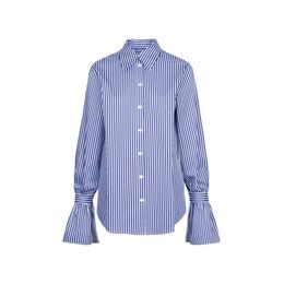 Seidensticker Bluse 'Schwarze Rose' Damen Gr&ouml;&szlig;e XS enzian / wei&szlig;