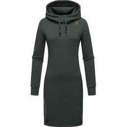 Ragwear Kleid 'Sabreen' Damen Größe 44 dunkelgrün Winterkleid