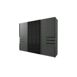 Schwebet&uuml;renschrank Saigon - schwarz - 270 cm - 210 cm - cm 64,0 - Sconto