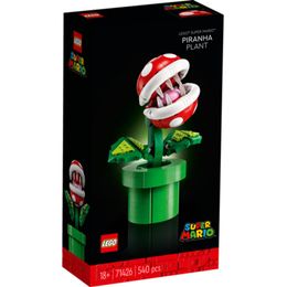 Lego Super Mario Piranha-Pflanze in Mehrfarbig ab 18 Jahre | Gr.: onesize