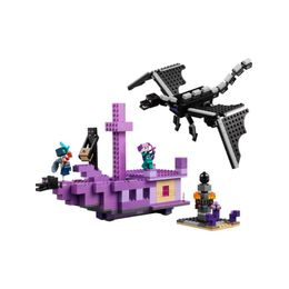 Lego Minecraft Der Enderdrache und das Endschiff in Mehrfarbig ab 8 Jahre | Gr.: onesize