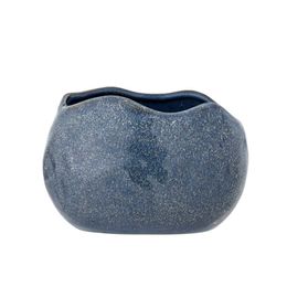 Bloomingville Blumentopf PENNIE Blau Keramik 16x13 cm | Gr.: onesize