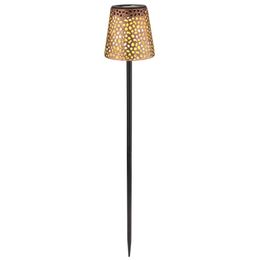 Globo lighting LED-Solar-Gartenstecker in Gold - (H)70 cm | Gr.: onesize