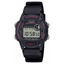 Casio Quarzuhr Alarm-Chrono für Damen und Jugendliche Anthrazit / Schwarz | Gr.: onesize