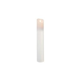 STAR TRADING Schmale LED Stumpenkerze ,M-Twinkle', Flacker-Effekt, Batterie und Tim | Gr.: onesize