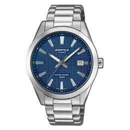 Casio Herrenuhr Edelstahl Blau | Gr.: onesize