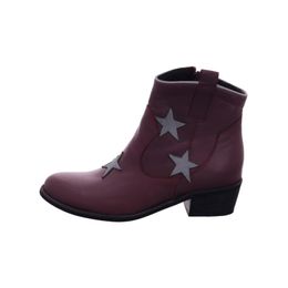 Esgano Damenstiefel kalt Absatz in Rot | Gr.: 38