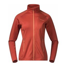 Bergans Trainingsjacke in Rot | Gr.: L