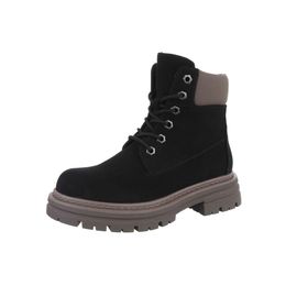 Ital-Design Stiefelette in Schwarz | Gr.: 37
