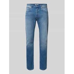Replay Tapered Fit Jeans im Used-Look Modell 'GROVER'
