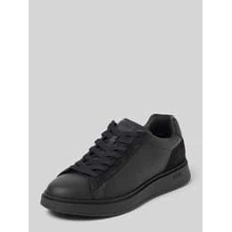 BOSS Low Top Sneaker aus echtem Rindsleder Modell 'BULTON_RUNN'