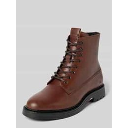 Tommy Hilfiger Stiefel aus echtem Leder mit Reißverschluss
