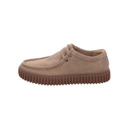 Clarks Herrenschnürschuhe halb sportlicher Boden ( Standard ) MENS in Beige | Gr.: 44