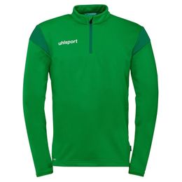 Uhlsport Trainingsjacke "Squad 27 1/4 Zip Top" in Grün | Gr.: 116