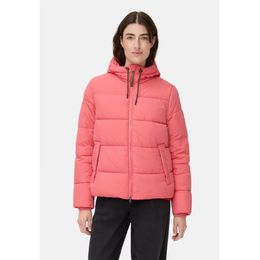 Camel Active Pufferjacke mit Kapuze in Beere | Gr.: 36