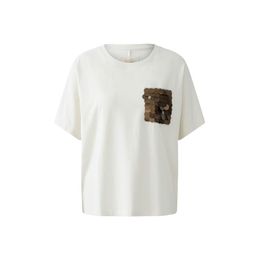 Oui T-Shirt in gardenia | Gr.: 38