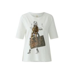 Oui T-Shirt in cloud dancer | Gr.: 42