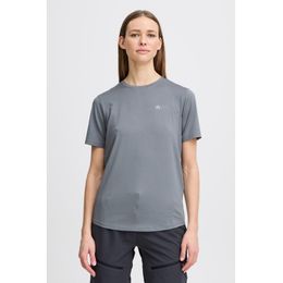 North Bend T-Shirt NBTaga W S/S Tee in Grau | Gr.: 42